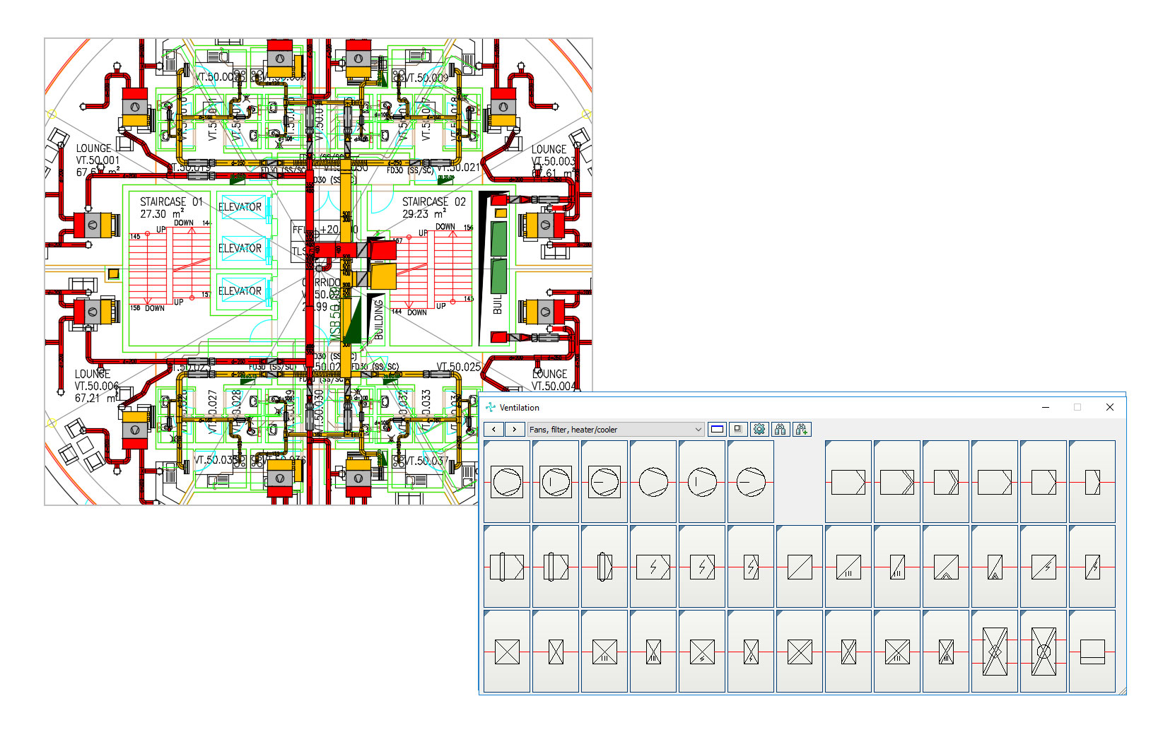 Ventilation Solutions for AutoCAD